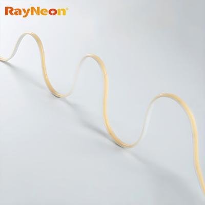 中国 D字型 フレキシブル 8mm幅 COB ネオン LED ストリップ シリコン防水 埋め込み LED ライトストリップ 販売のため