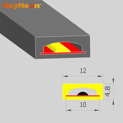 China Outdoor Flexible COB Neon Light DC12V DC24V SMD 2835 10mm RGB LED Strip 120leds/M for sale