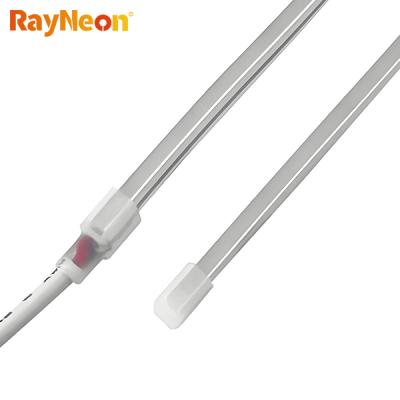 China Mini Side View Neon Light Band 04*10mm RGB Flexible Silicone Neon LED Strip Waterproof  IP67 for sale