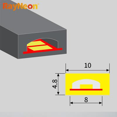 China 8mm Width Flexible IP65 LED Strip Light Indoor And Outdoor Neon LED Light Strip for sale