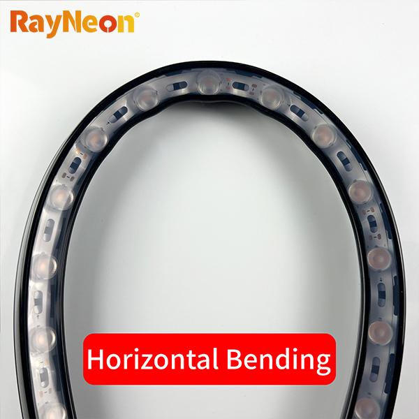 Quality Top And Side Bend Flexible LED Neon Strip Lights 24V Silicone Flex LED Wall for sale