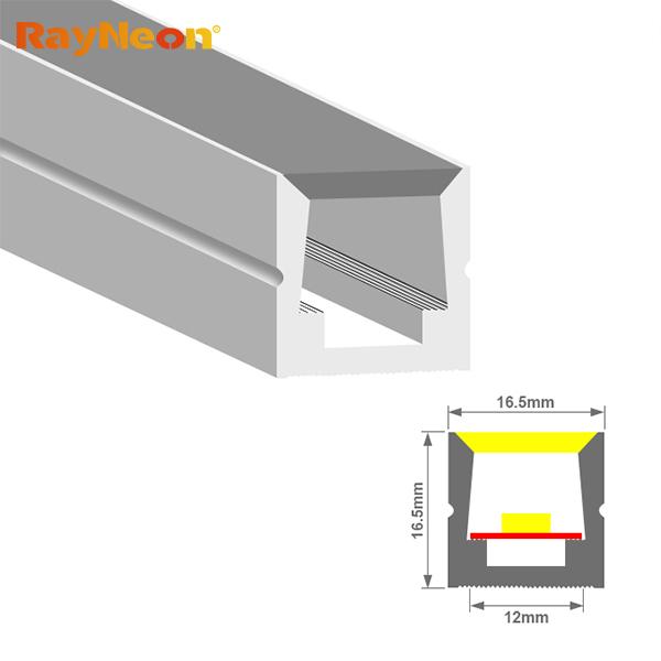 Quality Side Curved Flexible Led Neon Strip Light 24v Silicone Flexible Led Wall Washer for sale