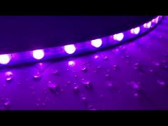 Luminaria de pared LED flexible de silicona DC24V DMX512 Regulable RGBW para exteriores IP68