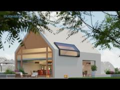 Balcony skylight frees your space from limitations.