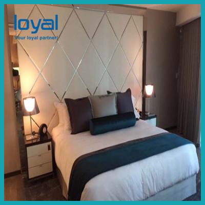 China Luxury custom made hotel furniture bedroom set for sale
