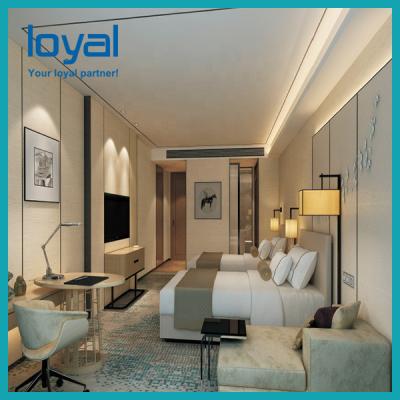 China Ergonomic Hotel Bedroom Furniture Sets / Luxury Hotel Furniture Fashion Style for sale