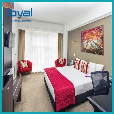 China Contemporary Oriental Style Hotel Bedroom Furniture Set for Resort for sale