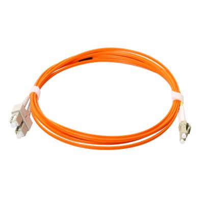 中国 9/125um複式アパートの単一モードCATV視覚繊維のパッチ・コード1M LC UPC-SC UPC 販売のため