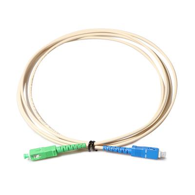 中国 SC/UPCのへのFTTH SC/APCパッチ・コードのsx mm 0.9mmのジャンパーの繊維光学のパッチ・コード 販売のため