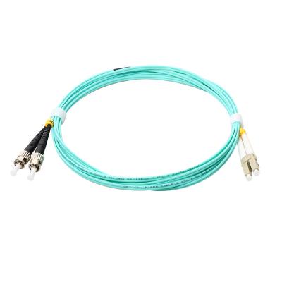 中国 LC-STの単モード二重繊維の光学パッチ・コードLCへのST /Duplex 9/125 販売のため