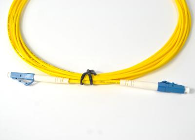 Cina Alto raduno di fibra ottica monomodale semplice del cavo di toppa di attenuazione di riflessione DYS LC-3.0 la richiesta di EUROPA ROHS in vendita