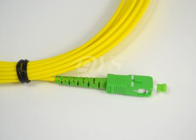中国 SC-SC/APC の ANSI の NTT SC の標準と迎合的な単信単モード光ファイバーのパッチ・コード 販売のため
