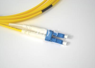 Cina Cavo 9/125 monomodali di toppa di fibra ottica duplex/saltatore a fibra ottica LC-LC in vendita