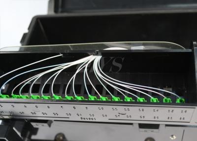 China SC/APC do fechamento da tala da fibra ótica do ABS que trava a linha horizontal tipo de Ln da curvatura à venda