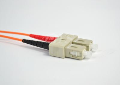 中国 SC/UPC-MU/UPC の光ファイバーのパッチ・コード多重モードの Duolex 50/125 OM2 販売のため