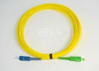 China SC/UPC-SC/APC Simplex Optical Fiber Patch Cord for sale