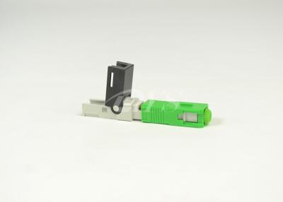 中国 光学配線盤のための SC/APC のプラスチック光ファイバーのコネクター 販売のため