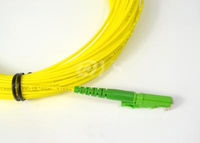 China Cabo de remendo simples feito sob encomenda da fibra óptica para os sistemas E2000-E2000/APC de CATV à venda
