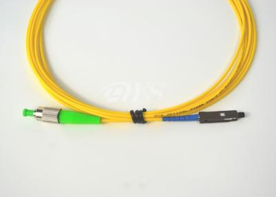中国 MU/UPC の光ファイバーのへの単信 FC/APC パッチ・コード ISO9001/ROHS 販売のため