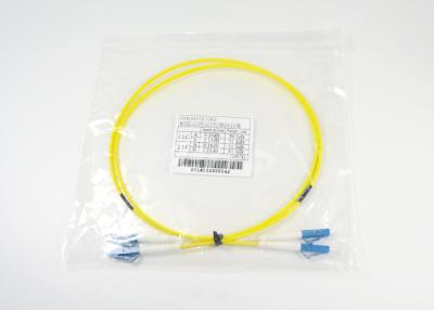 Cina cavo di toppa di fibra ottica del saltatore del duplex di singolo modo di 1M con ROHS Certifaction in vendita
