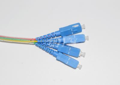 中国 SC/UPC-SC/UPC の終わる前の光ファイバーのパッチ・コードのコネクター 4 繊維 販売のため