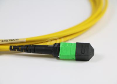 Cina I 24 centri MPO/MTP 3.0mm 3M cablano il tipo di cavo a fibre ottiche rotondo di fibra ottica del cavo di toppa in vendita