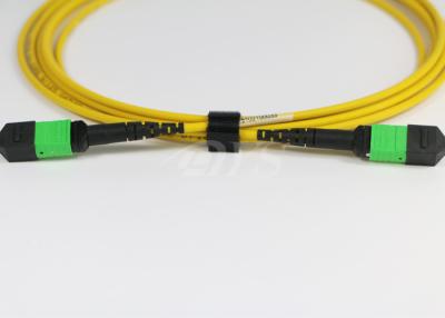 Cina I 24 centri MPO/MTP 3.0mm 3M cablano il tipo di cavo a fibre ottiche rotondo di fibra ottica del cavo di toppa in vendita