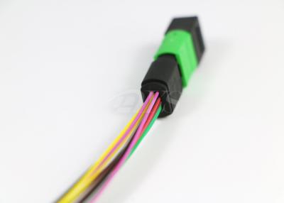 Cina 12 fibra MTP/MPO (f) assemblaggio cavi di uscita di singolo modo di LC dell'elite in vendita