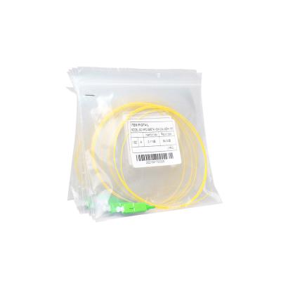 Cina Treccia G652D 0.9mm di fibra ottica dello Sc APC MP 9/125 del rivestimento di LSZH in vendita