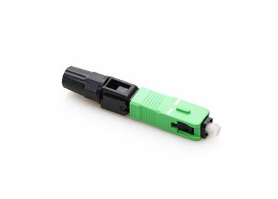 Китай Соединитель оптического волокна SC APC быстрый для сети FTTH FTTB FTTX продается
