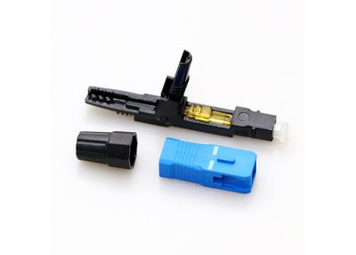 Cina Connettore veloce a fibra ottica dello Sc APC UPC per il termine del giacimento del cavo flessibile di FTTH in vendita