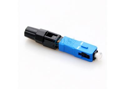 Cina Connettore veloce a fibra ottica dello Sc APC UPC per il termine del giacimento del cavo flessibile di FTTH in vendita