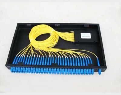 Китай GR-1221 Splitter стекловолокна PLC соответствия 1260~1650nm для сети телекоммуникаций продается