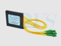 China 1*8 PLC Optical Fiber Splitter High Density for FTTH Use for sale