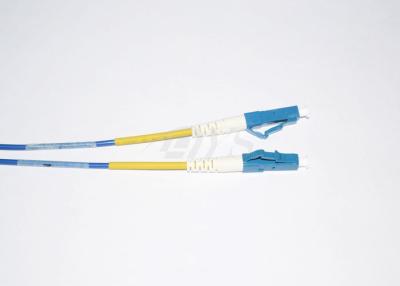 China Cabo de remendo de fibra ótica FC do baixo valor da perda de inserção - duplex do LC para redes locais à venda