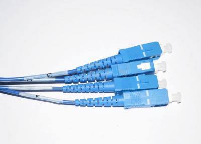 Cina LC - duplex ottico del cavo di toppa della fibra del PVC dello Sc monomodale in vendita