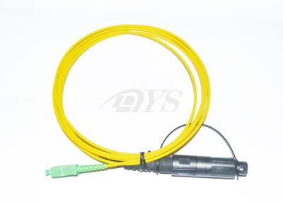 Cina 1 connettore ottico all'aperto dell'Assemblea di cavo a fibre ottiche del saltatore della metropolitana unica della fibra H in vendita