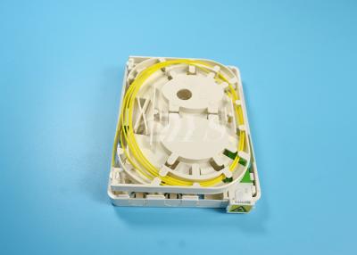 中国 証明される小型繊維光学の端子箱、2つの中心の繊維光学のスプライス箱ISO 販売のため