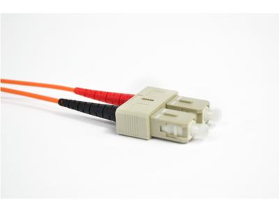 Cina Cavo di toppa di fibra ottica di SC-MU/saltatore a fibra ottica, ad alta densità in vendita