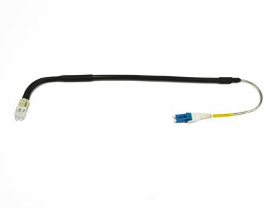 Cina Materiale del rivestimento del PVC LSZH del cavo di toppa del cavo a fibre ottiche di LC Uniboot del duplex di singolo modo in vendita