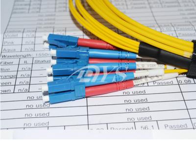 Cina MTP F - rivestimento rotondo di fibra ottica del cavo di toppa del centro di LC 8 6m LSZH per i magazzini in vendita