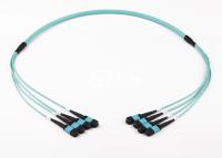 China MPO Fiber Optic fanout Patch Cord For Communications for sale
