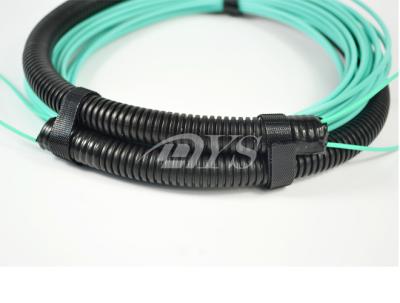 Cina Cavo a fibre ottiche rotondo ottico del cavo di toppa della fibra OM3 MPO/MTP con l'occhio di trazione/incavo in vendita