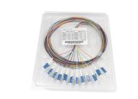 China LC / UPC Optical Fiber Patch Cord 12 Core Pigtail For Access Network for sale