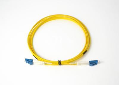 Cina Cavo 9/125 monomodali di toppa di fibra ottica duplex/saltatore a fibra ottica LC-LC in vendita