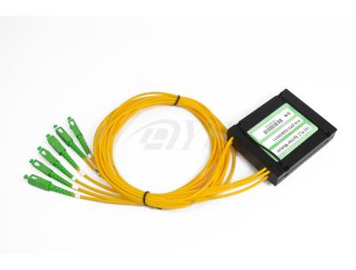 China Divisor del cable de fribra óptica del PLC del SC APC 2*4 del solo modo con los conectores del SC/de APC en venta