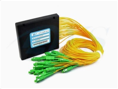 China Pérdida de inserción del divisor 0.5dB del Plc de la fibra óptica del SC/de APC 1*32 de la aduana con el cable de 3.0m m en venta