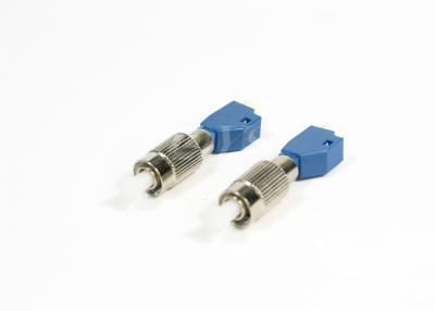 Cina LC - Plastica/metallo ottici dell'adattatore Bule della fibra semplice di FC con la manica ceramica in vendita
