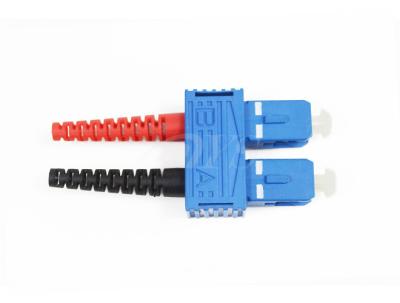 China Confiança alta de fibra ótica azul frente e verso da estrutura 0.2dB do SC dos conectores da manutenção programada à venda