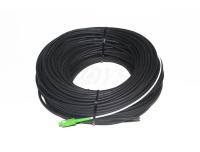 China Fiber Optic Cable Round FTTH Drop Cable SC/APC Pigtail Simplex And Duplex for sale